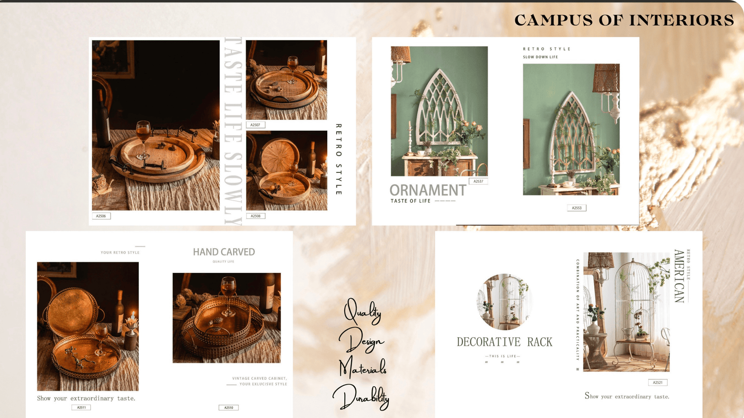 Catalog – Campus Of Interiors